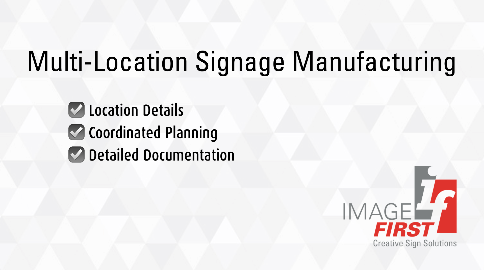 3 Tips to Manage Multi-Location Exterior Signage | ImageFirst