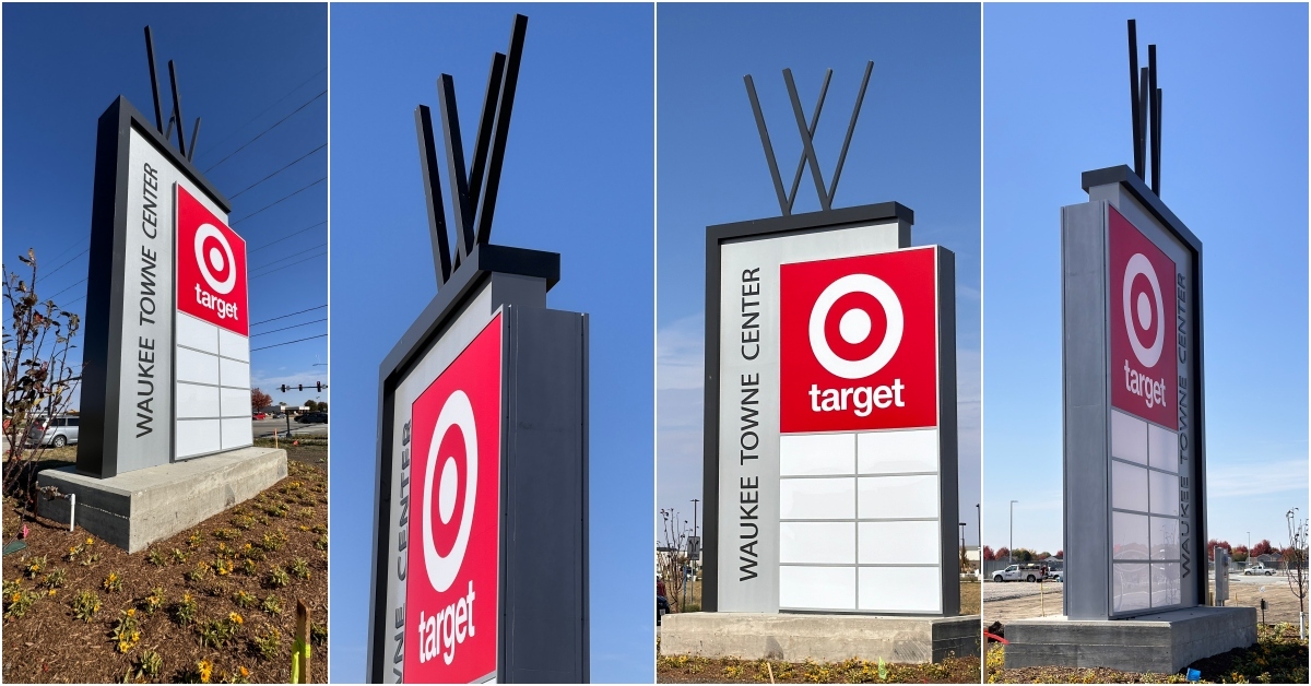 Manufacturing Eye-Catching Multi-Tenant Exterior Signage | ImageFirst